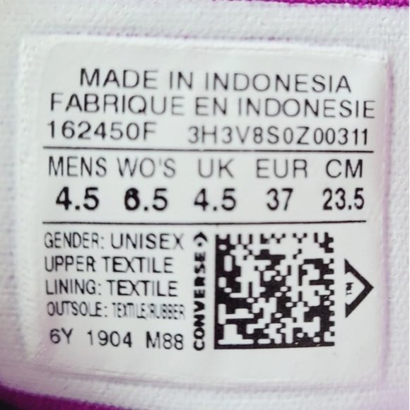 Converse | Shoes | Converse Chuck Taylor All Star Hi New Orchid Purple ...